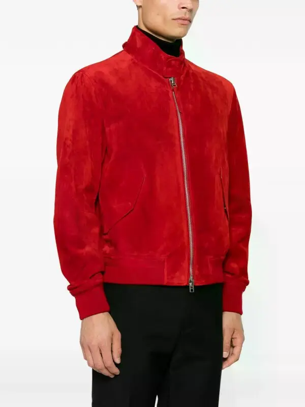 TOM FORD Suede Bomber Jacket