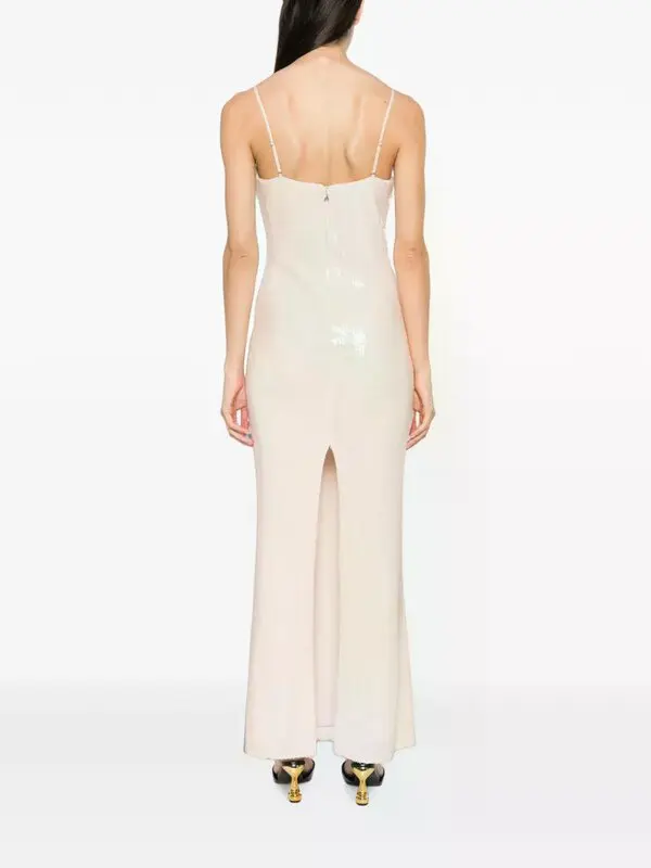 Patrizia Pepe Sequin-embellished Maxi Dress