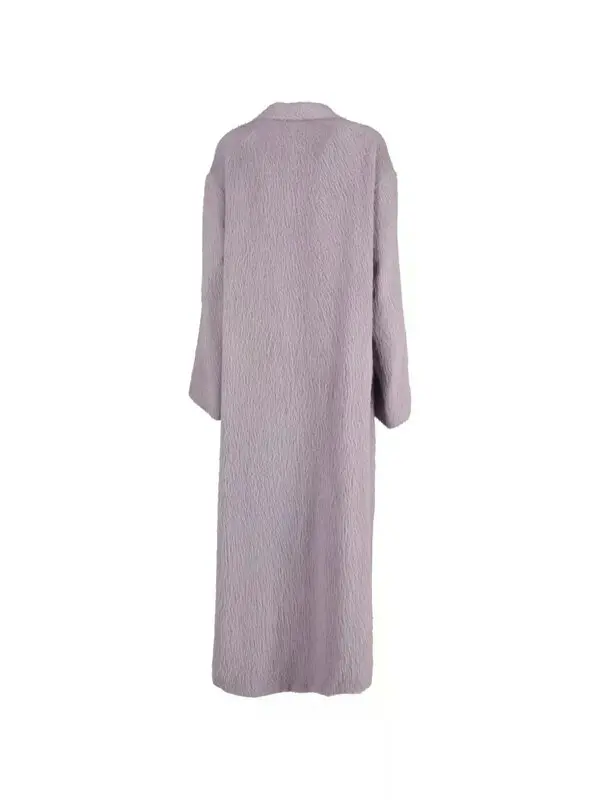 ALBERTO ZAMBELLI Notched-lapels Textured Coat
