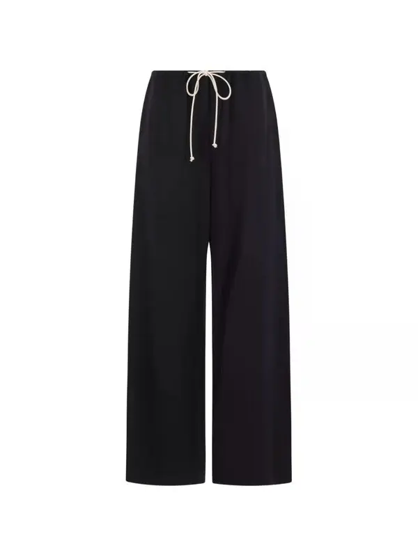 Ter Et Bantine Wide-leg Drawstring Trousers - Black
