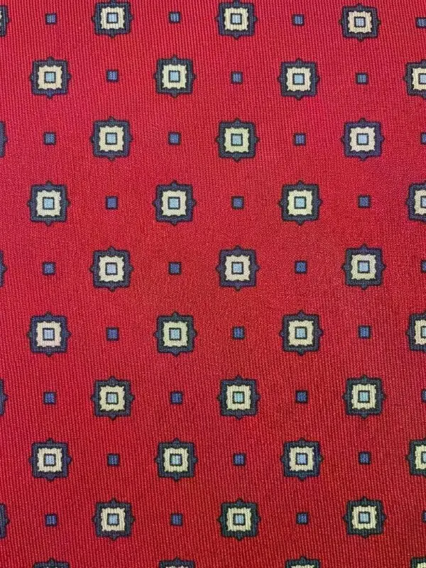 BONA FURTUNA Geometric-print Tie