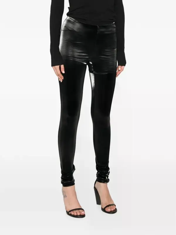 Patrizia Pepe Coated Leggings