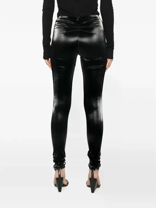 Patrizia Pepe Coated Leggings