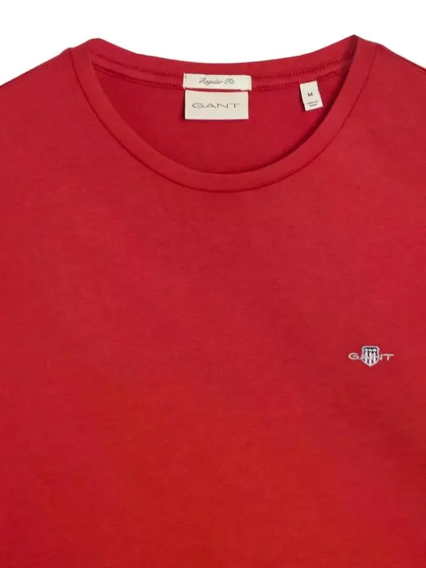 Gant Shield Embroidered-logo T-shirt