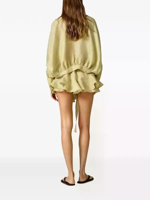 PNK Wrap-style Top