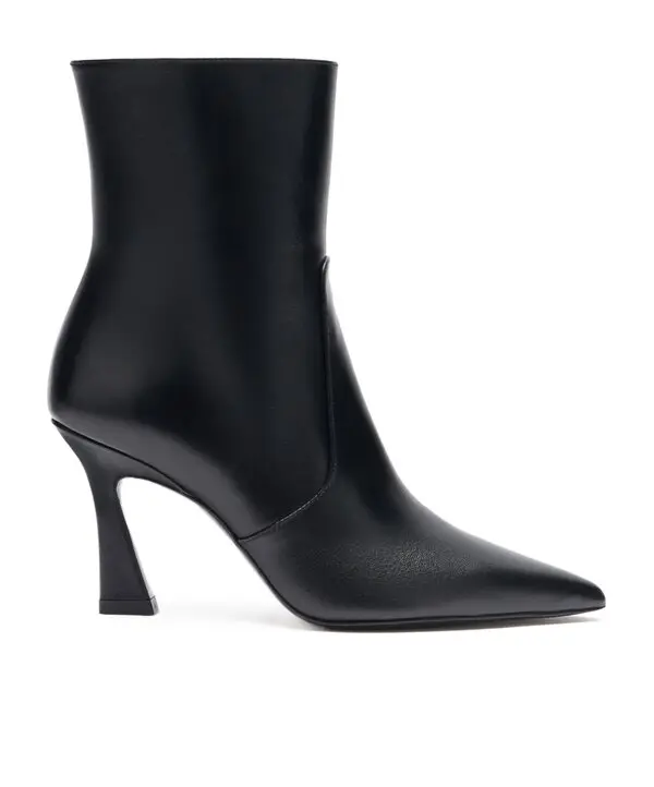 STUART WEITZMAN Pointed-toe Leather Boots