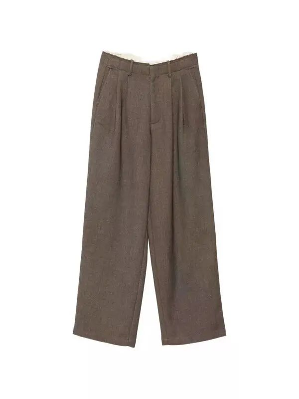 ELEH Pleated Palazzo Pants