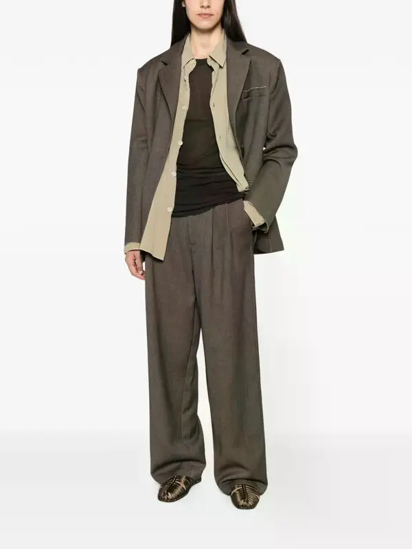 ELEH Pleated Palazzo Pants