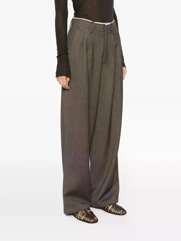 ELEH Pleated Palazzo Pants
