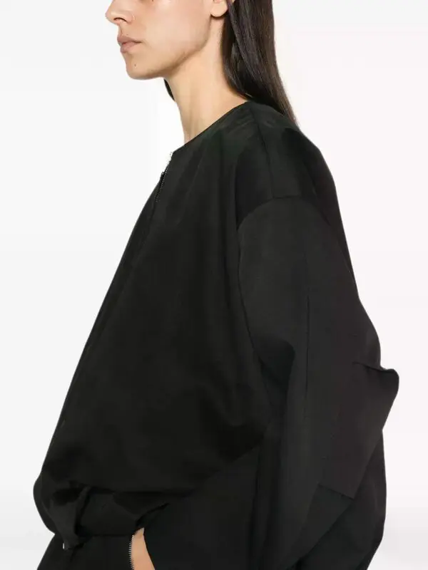 ELEH Collarless Zip-up Jacket