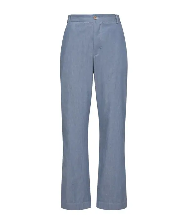Moncler Button Detailed Straight Leg Jeans