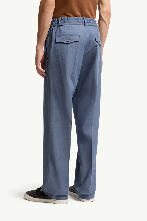 Moncler Button Detailed Straight Leg Jeans