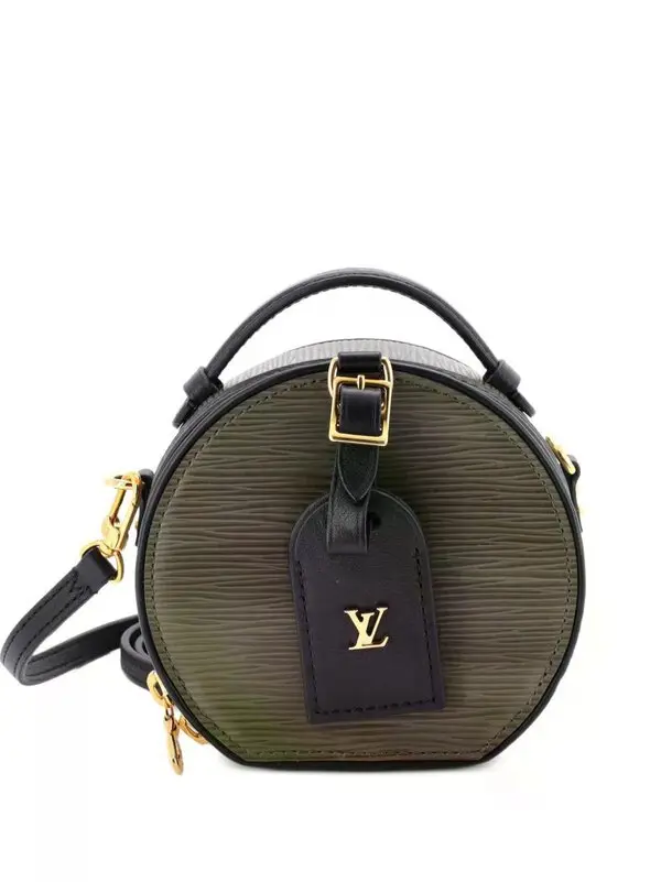 LOUIS VUITTON Epi Leather Petite Boîte Chapeau Bag - Green
