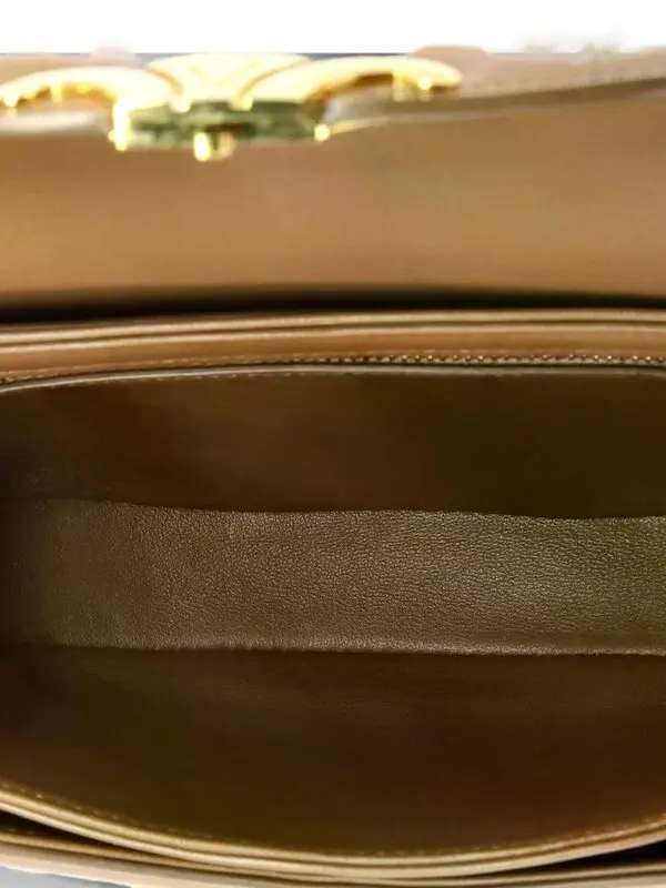 Celine Besace Triomphe Shoulder Bag Leather Medium Crossbody Bag