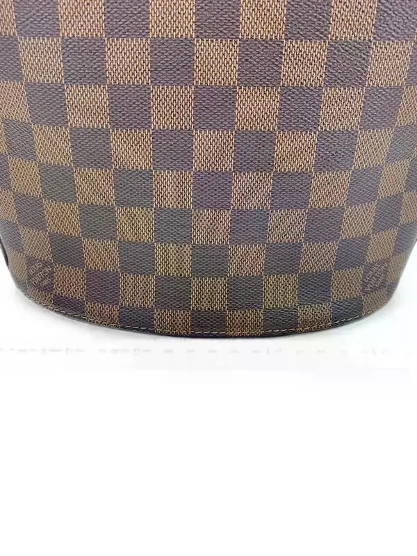 LOUIS VUITTON 2007 Drouot Damier Ebene Shoulder Bag