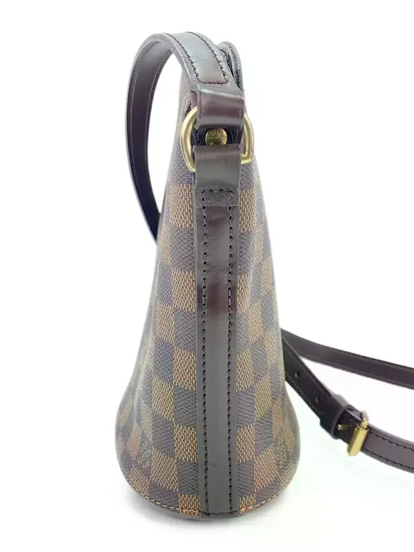 LOUIS VUITTON 2007 Drouot Damier Ebene Shoulder Bag