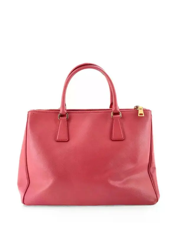 Prada Saffiano Leather Large Tote Bag - Pink