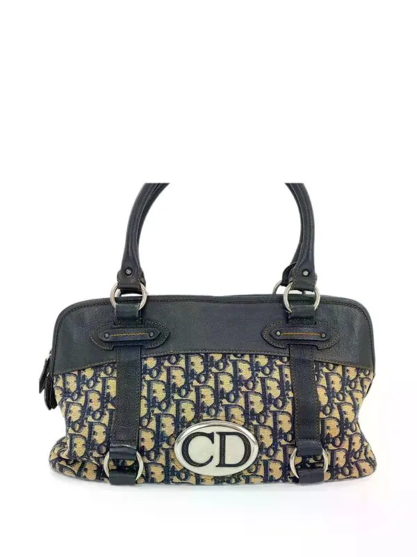 Dior 2000s Trotter Tote Bag - Blue