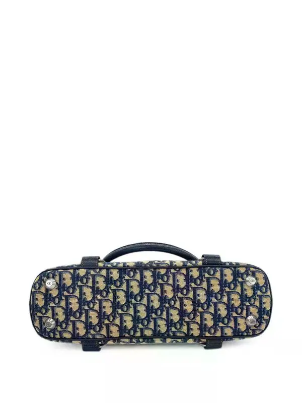 Dior 2000s Trotter Tote Bag - Blue
