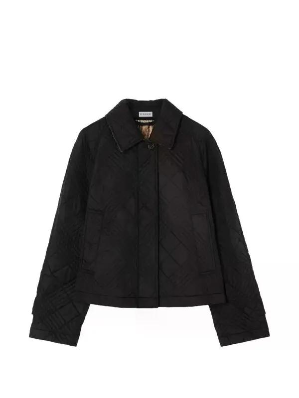 Burberry Quilted Nylon Tiffield Jacket - Black