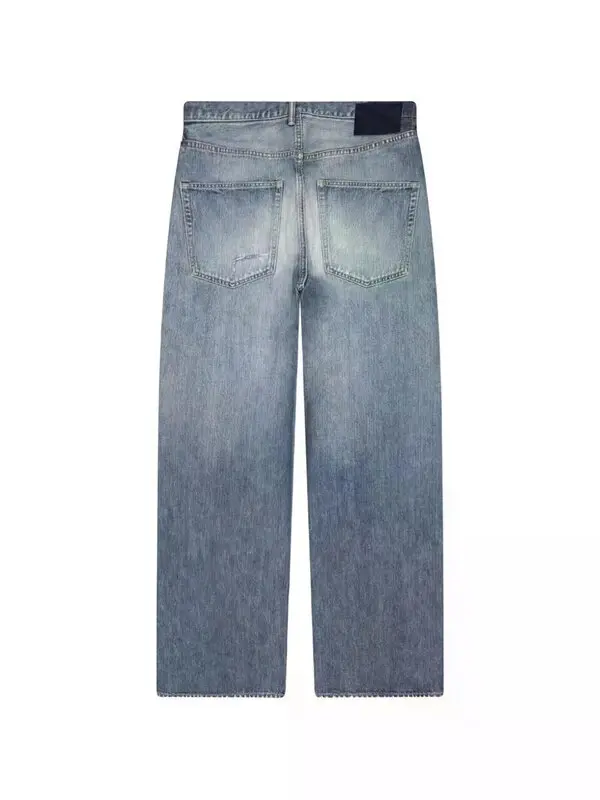 Visvim Social Sculpture 01 Distressed Jeans - Blue