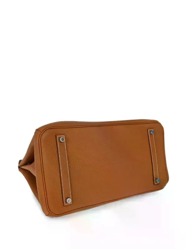 Hermès 2009 Togo Leather Birkin Tote Bag - Brown