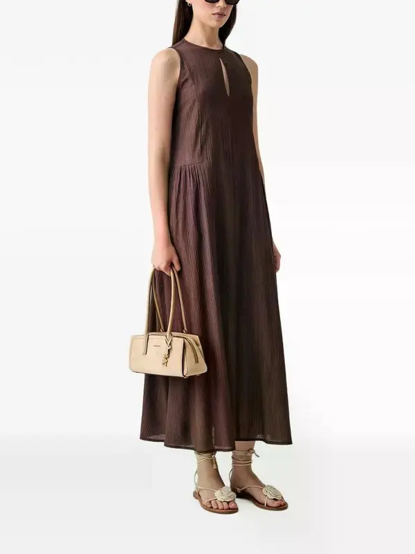VICOLO Key-hole Midi Dress