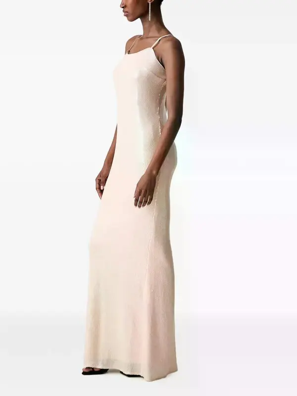 Patrizia Pepe Sequin-embellished Maxi Dress