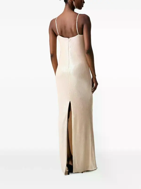 Patrizia Pepe Sequin-embellished Maxi Dress