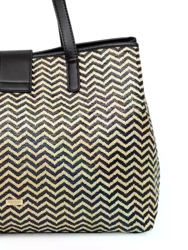 MORGAN Chevron-pattern Tote Bag