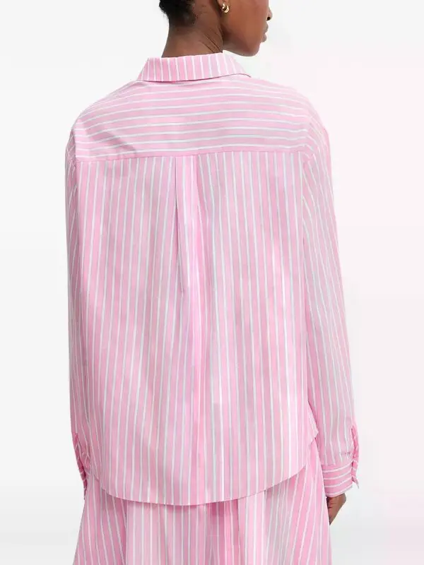 MORGAN Broderie Anglaise Striped Shirt