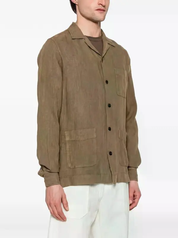 Boglioli Pocket Shirt - Brown