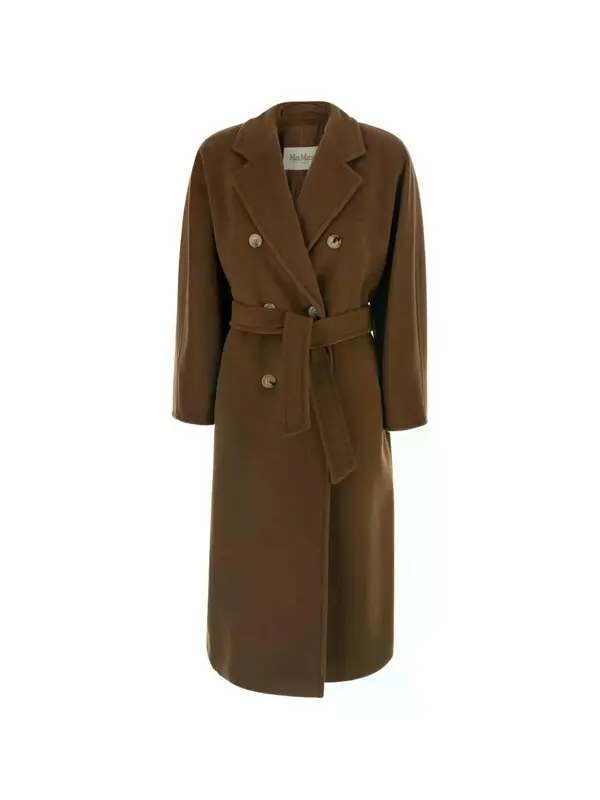 Max Mara Double-breasted Belted Coat