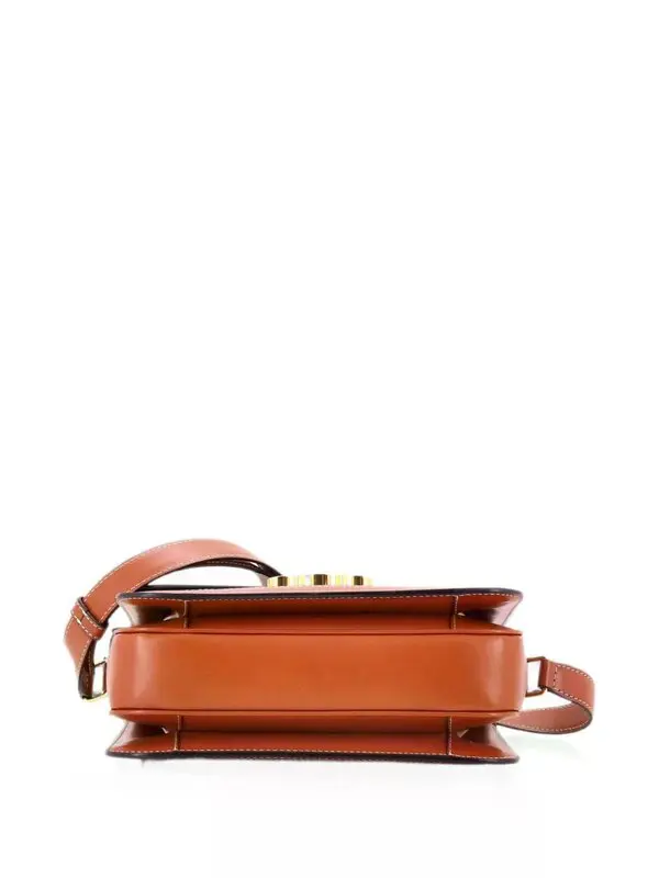 Celine Triomphe Triomphe Coated Canvas Medium Shoulder Bag