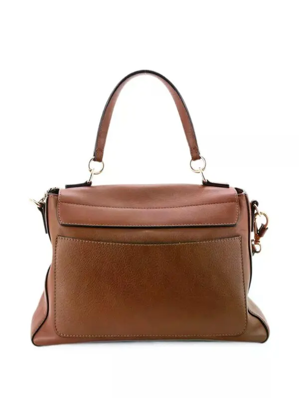 Chloé Faye Day Bag Leather Small Satchel - Brown