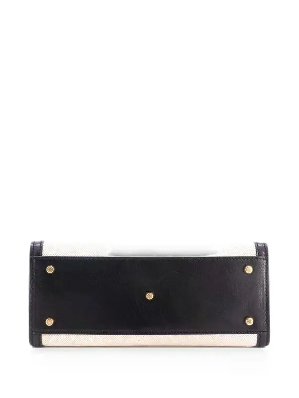 Dolce & Gabbana Sicily 62 Leather Medium Satchel - Black