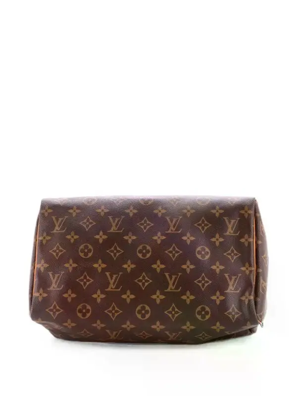 LOUIS VUITTON Speedy Satchel Monogram Canvas - Brown