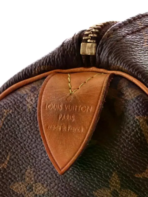 LOUIS VUITTON Speedy Satchel Monogram Canvas - Brown