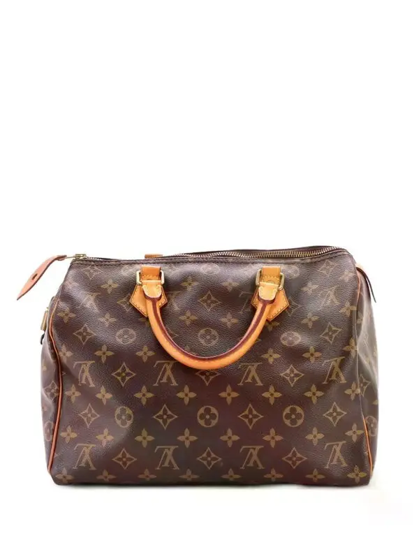 LOUIS VUITTON Speedy Satchel Monogram Canvas