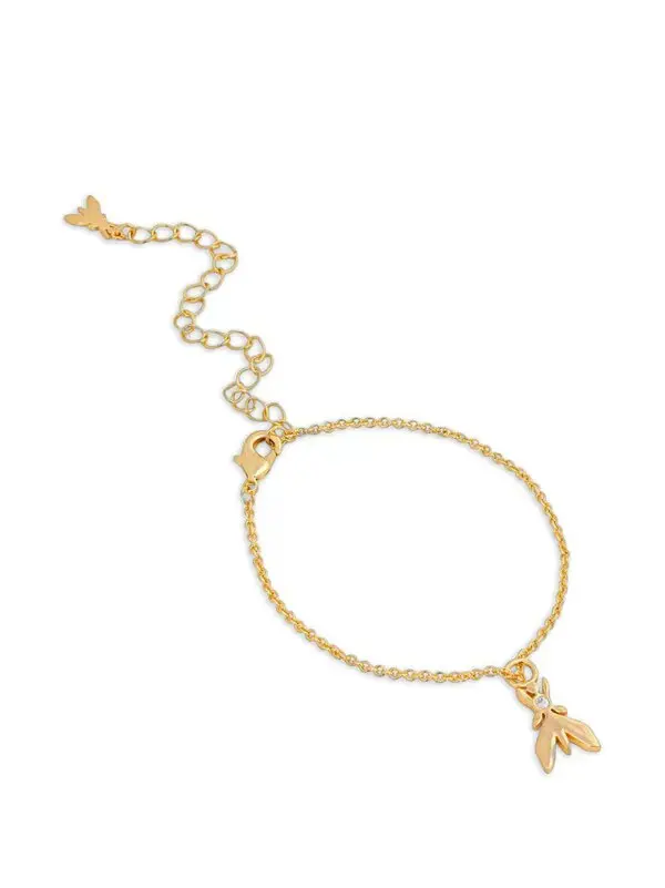 Patrizia Pepe Fly Crystal Embellished Bracelet - Gold