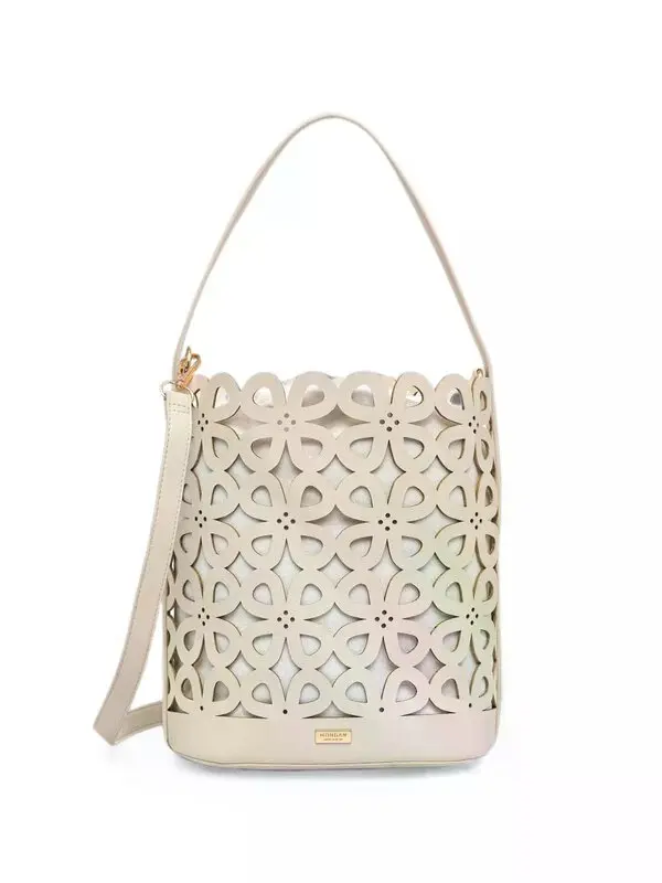 MORGAN Floral-pattern Bucket Bag