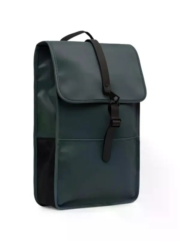 Rains Carabiner-fastening Flap Backpack - Blue