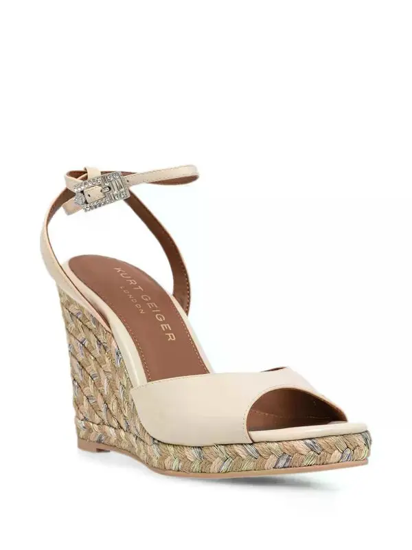 Kurt Geiger Embellished Wedge Sandals