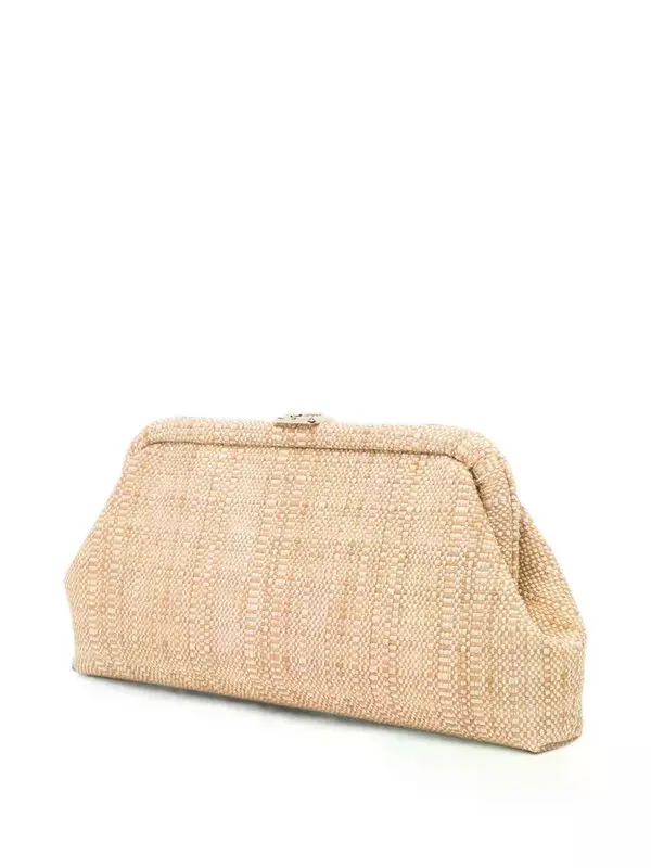 JIMMY CHOO Woven-effect Shoulder Bag