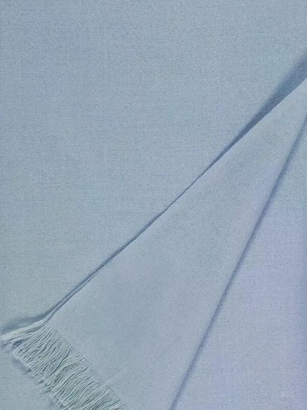 Eric Bompard Voile Stole Fringed Scarf