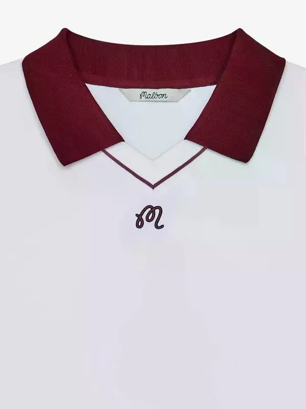 MALBON Barrio Logo-embroidered Polo Shirt