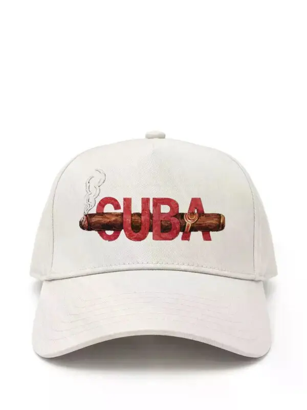 MELT Graphic-print Baseball Cap - Neutrals