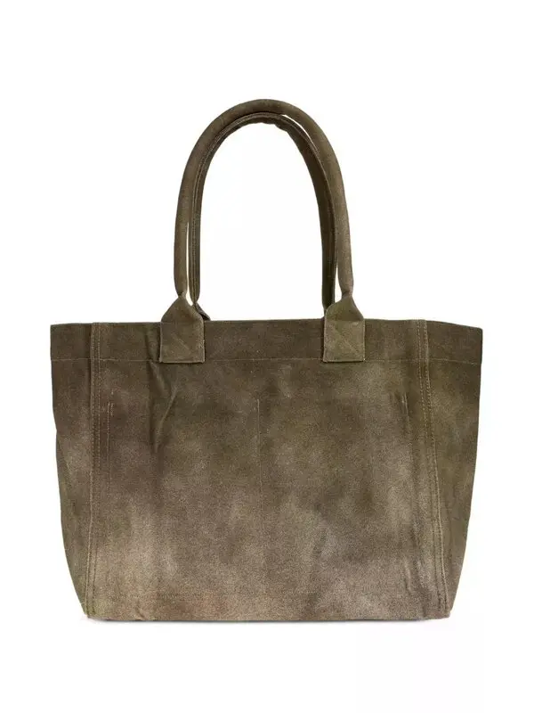 Isabel Marant Étoile Yenky Logo-embroidered Tote Bag - Green