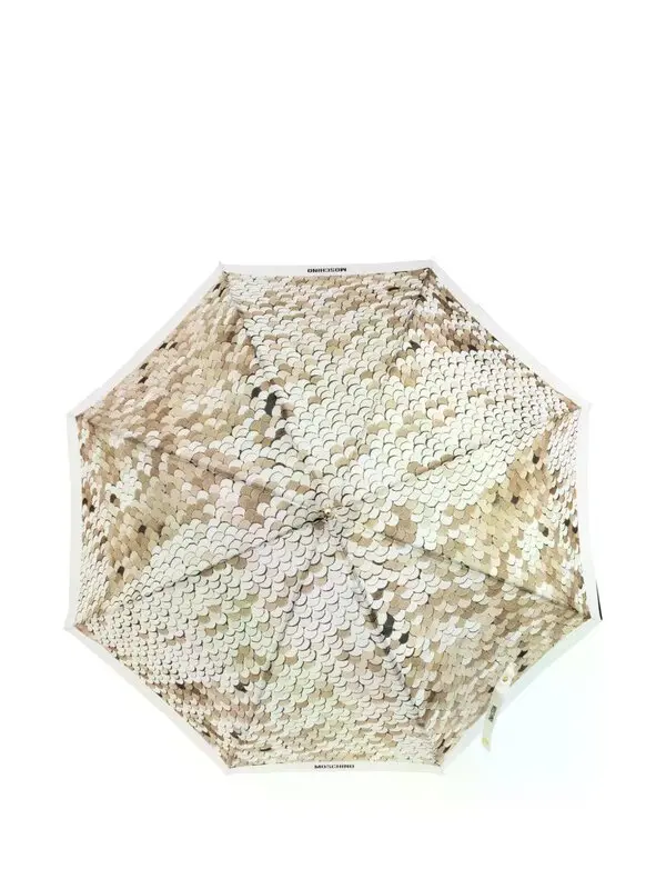 Moschino Sequin-print Umbrella - Neutrals