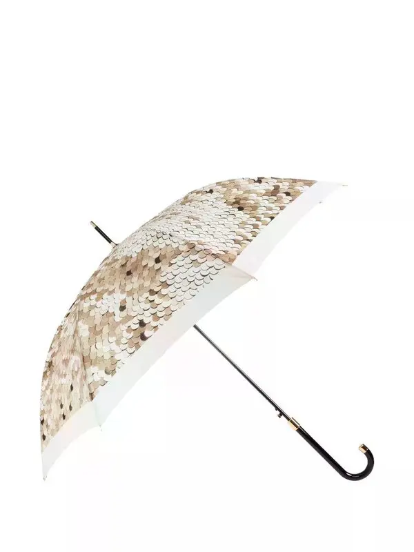 Moschino Sequin-print Umbrella - Neutrals